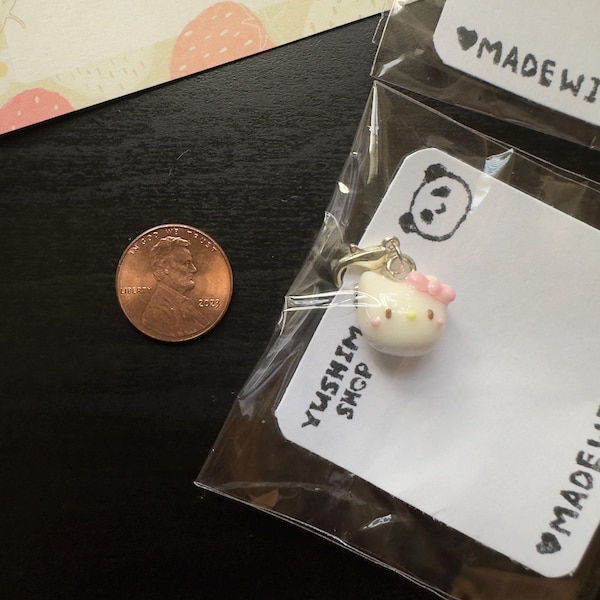 Mini Character Charm || Handmade Polymer Clay Keychain - Etsy