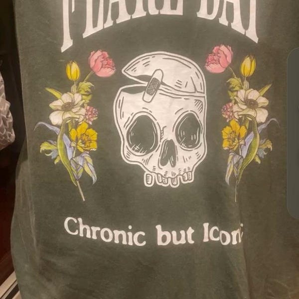 Flare Day Shirt, Retro Chronic Illness T-shirt, Migraine and ...