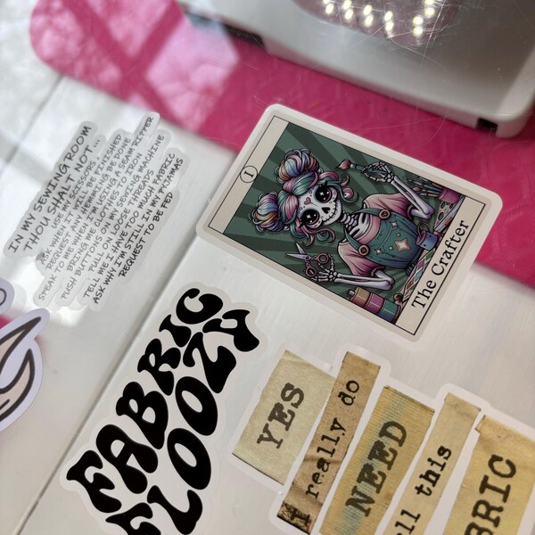 Types of Sewing Machine Needles, Sticker Decor for Craft Room, Sewing ...