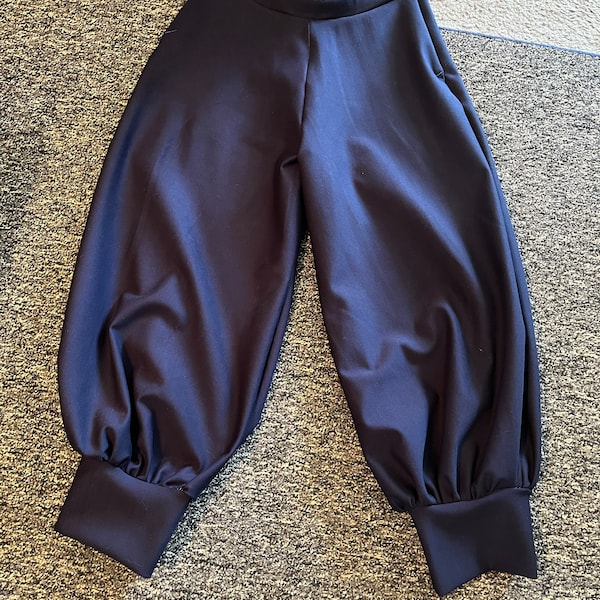 Cuffed Baggy Pants Sewing Pattern for Stretch Fabrics/downloadable PDF ...