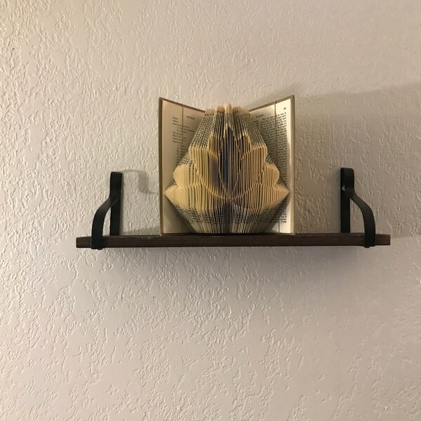 Unique Lotus Flower Folded Book - Etsy