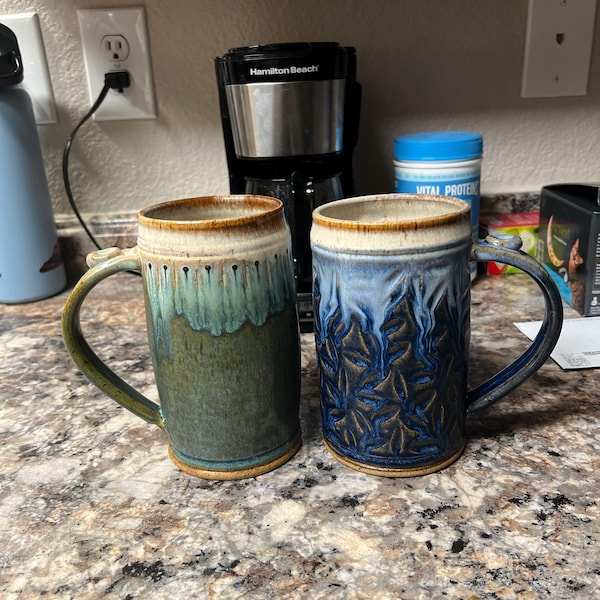 Medium Batter Bowl Ceramic , Pottery Mixing Bowl , 5x 8 1/2 Stoneware ...