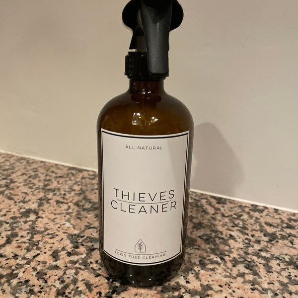 Printed and Ready to Ship! Modern All Natural All Purpose Cleaner Vinyl ...