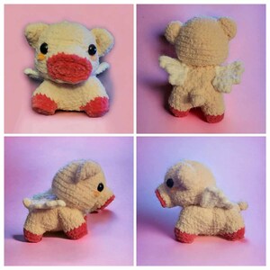 Crochet Plushie Flying Pig Pattern PDF - Etsy