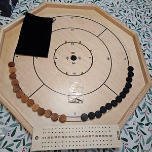 Crokinole Rules & Score Cards physical Copy - Etsy