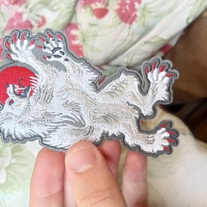 Anthro White Wolf Werewolf With Crystals Print - Etsy