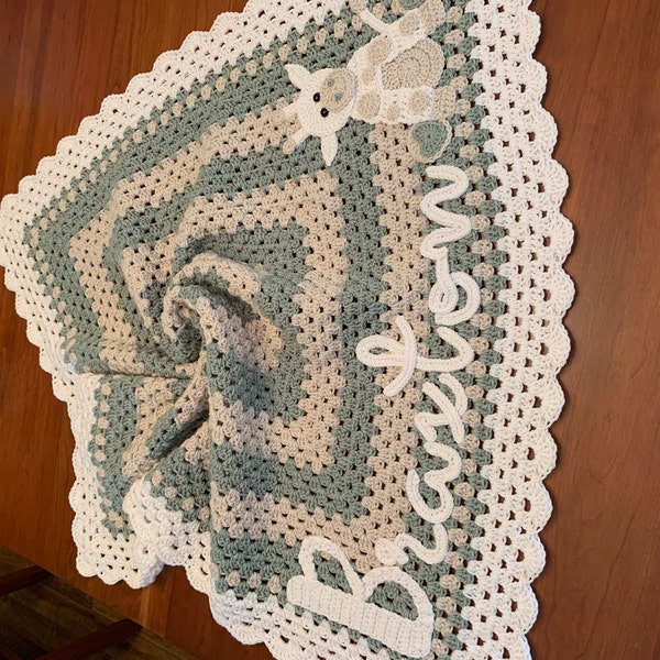 ANGELS & RAINBOWS Font Crochet Alphabet Pattern, Crochet Letters ...