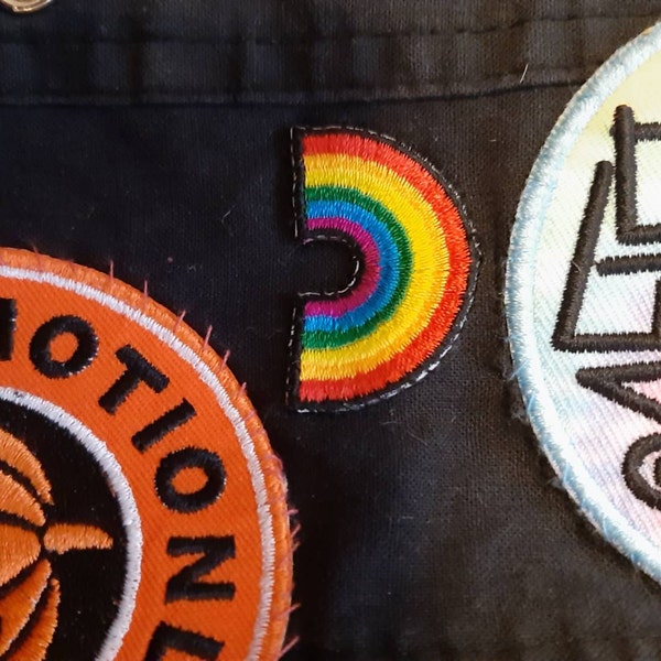 Rock Hand Applique IRON ON PATCH Funny Patches - Etsy