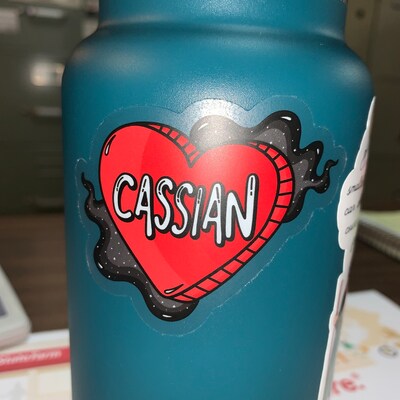 ACOTAR Cassian Candy Heart Love Bat Boy Officially Licensed Sarah J ...