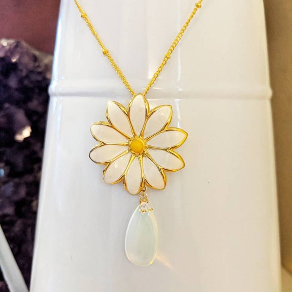 Rare Vintage Signed Miriam Haskel Beaded White Flower Brooch - Etsy