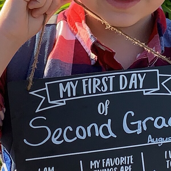 Back to School Svg My First Day of Kindergarten First Grade Second ...