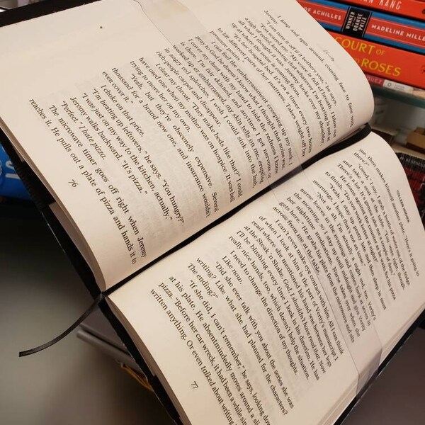Made to Order Book Cover/holder for Hands-free Reading and Reading in ...