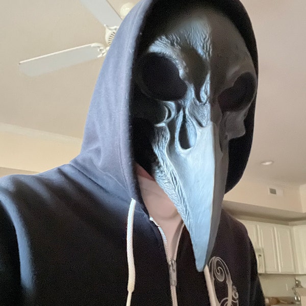 Plague Doctor Mask Bird Skull With a Movable Jaw. - Etsy