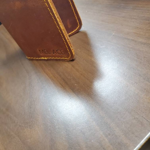 Handmade Slim Front Pocket Wallet, the Wilder Slim Wallet, Antique ...