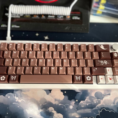 Gaiju Themed Keycaps Colorful 141 Keys PBT Cherry Profile MX Stem for ...