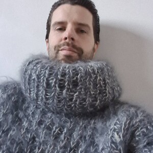 Christmas Chunky Wool Sweater in Nordic Style Made by Molimarks - Etsy