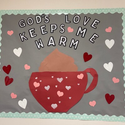 We Are Hooked on Jesus Christian Bulletin Board Set Christian Classroom ...