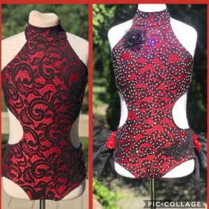 Emma Dritex Scoop Neck Leotard | Etsy