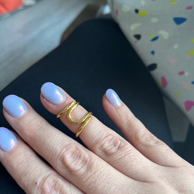 Sterling Silver Spiral Splint Ring Spiral Splint Ring Thumb Splint Ring ...