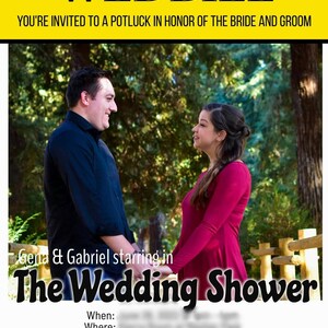 Wedding Program Template Broadway, Theatre, Playbill-themed Digital ...