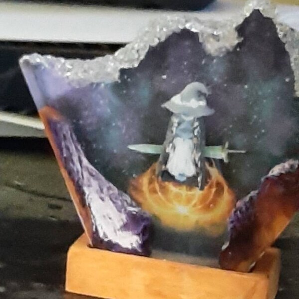 Nuclear Explosion Bomb Diorama, Model LIGHT Night Lamp Nuke Fallout ...