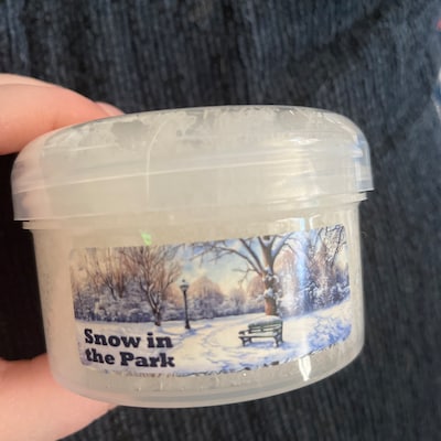 North Sea Slime, Inspired by North Sea Tok Trend, Coated Clear Slime ...