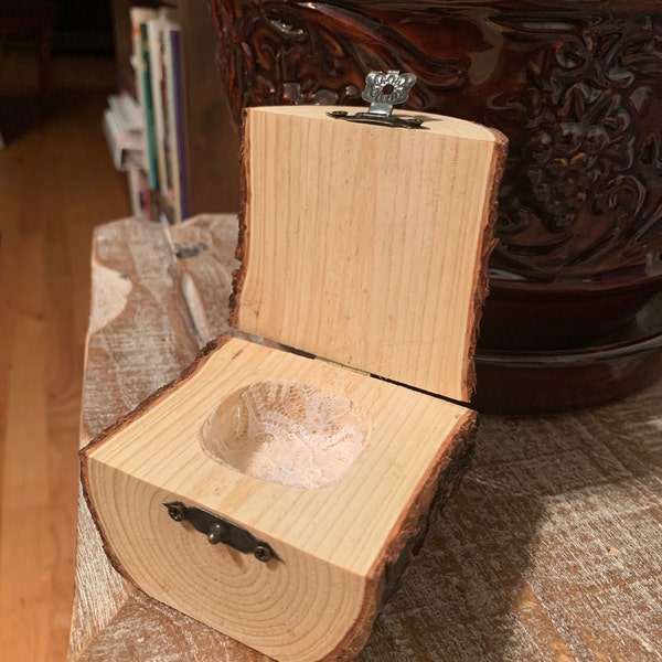 Rustic Woodsy Pine Log Pillar Candle 7" Tall for Tea Lights ...