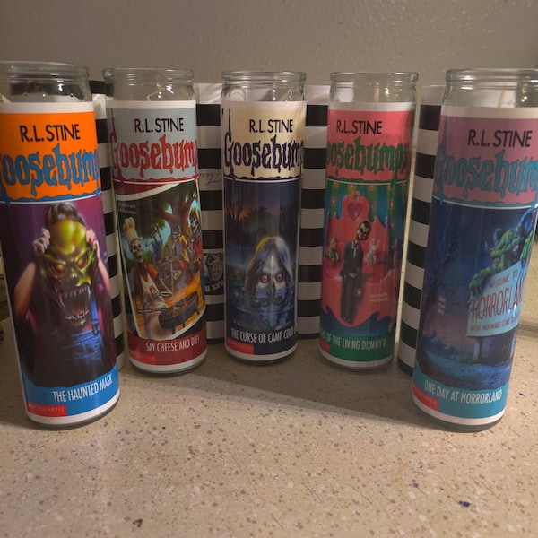 R.L. Stine Goosebumps Set of 5 - Etsy