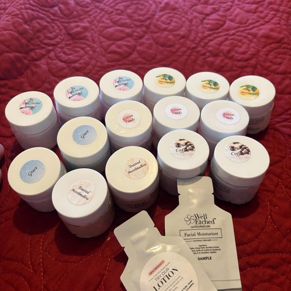 TRUE SAMPLES Whipped Body Butter Non-greasy Whipped Natural Shea and ...