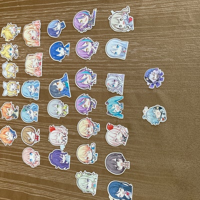 Identity V IDV Official Art Stickers - Etsy