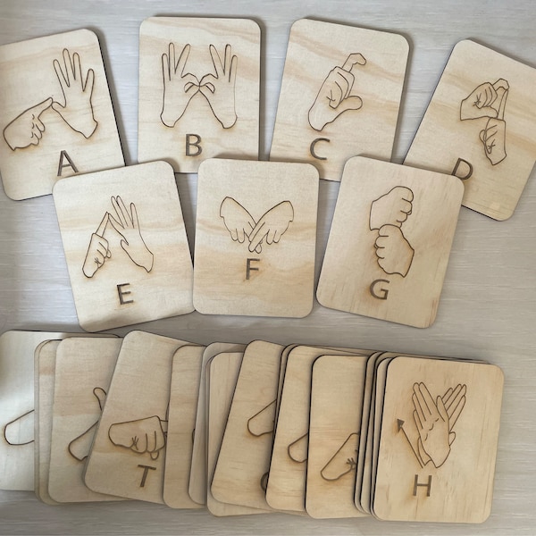 Auslan Alphabet With Letter Svg, Auslan Letter Svg, Files for Svg, Dxf ...