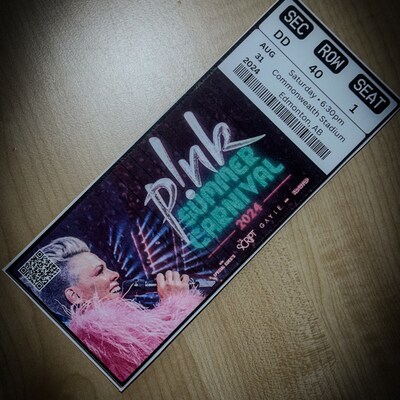 Girls Aloud 2024 Tour Ticket Concert Show Pass Surprise Gift Reveal ...