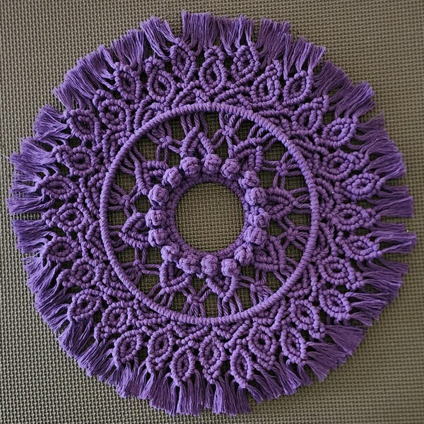 Large Macrame Wall Hanging DIY Pattern EBOOK Macrame Tutorial Pattern ...