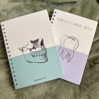 12 Month Dental Diary Personalised A5 Academic Planner for Dental ...