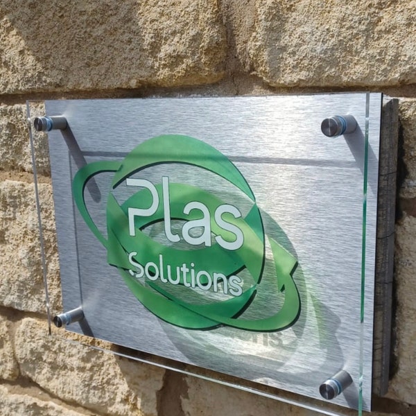 Custom Acrylic House Number Plaque - Etsy