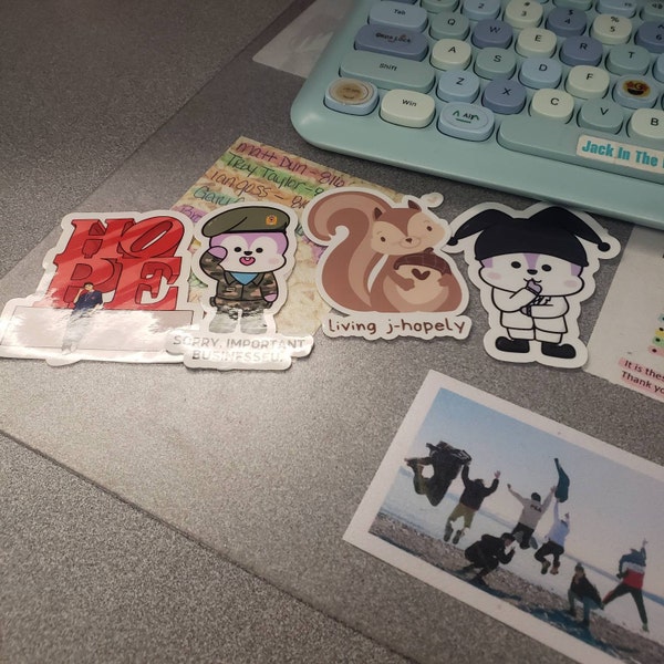 Mang Jack in the Box JITB Sticker Vinyl Waterpoof | Jhope Hobi Hoseok ...