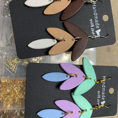 Boho Embossed Unique Cutter Sets 5 Sets Classic Dangle Earring Cutter ...