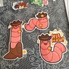 Cowboy Worm Waterproof Stickers! - Etsy