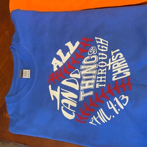 Baseball Svg, Baseball Scripture, Philippian, Baseball Bible Svg, All ...