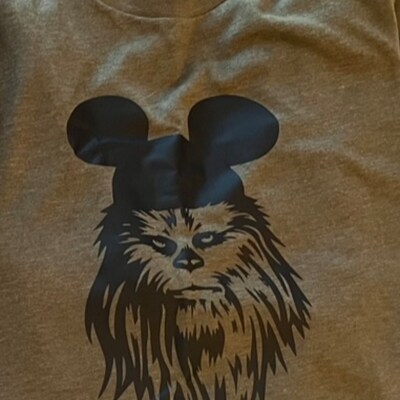 Chewbacca SVG, Chewie With Mouse Ears SVG, Star Wars Svg, Family Trip ...