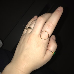 Pressed Flower Ring Cottagecore Floral Ring 14K Gold Filled Ring ...