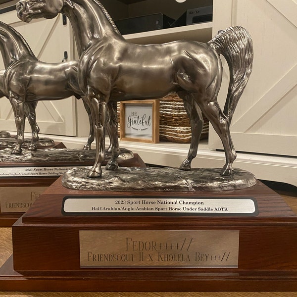 Wooden Horse Stall Plate Custom Engraving Choose From Multiple Designs ...