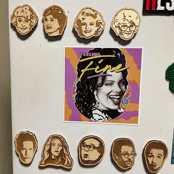It’s Always Sunny in Philadelphia Refrigerator Magnets Heads From the ...