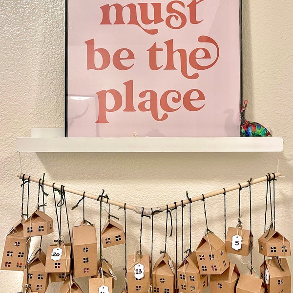 Village Gift Box SVG, Advent Box SVG, Favor Box SVG, Box Template ...