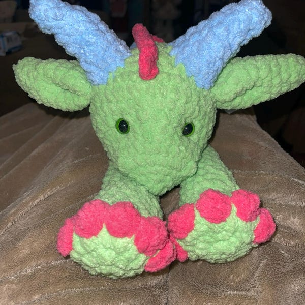 Cato the Dragon Snuggler/lovey Amigurumi Crochet Pattern - Etsy UK