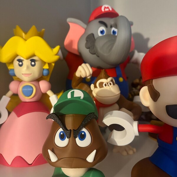 Bowser Bust | Super Mario Bros. | Nintendo Characters - Etsy