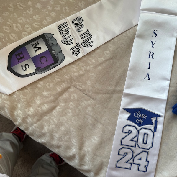 Custom Graduation Sash/stole! - Etsy