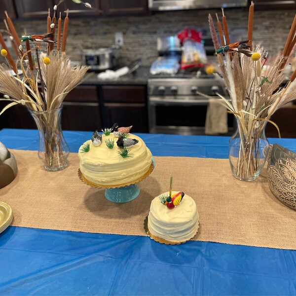 MALLARD DECOY DUCKS Cake Topper / Outdoor Hunting Themed Wedding Cake ...