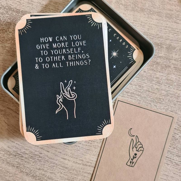 Cosmic Cards // Self Reflection Deck - Etsy
