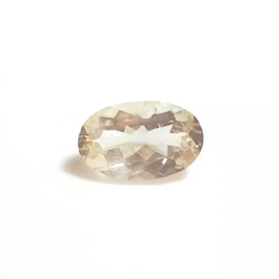 Extremely Rare Natural White Topaz Cat's Eye Cabochon Oval Shape ...